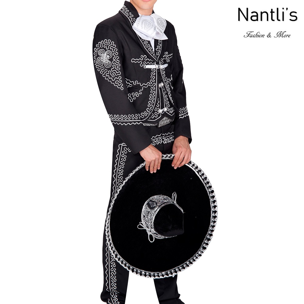 Traje de Charro Mayoreo TM72127 Black-White Traje de Charro completo ...